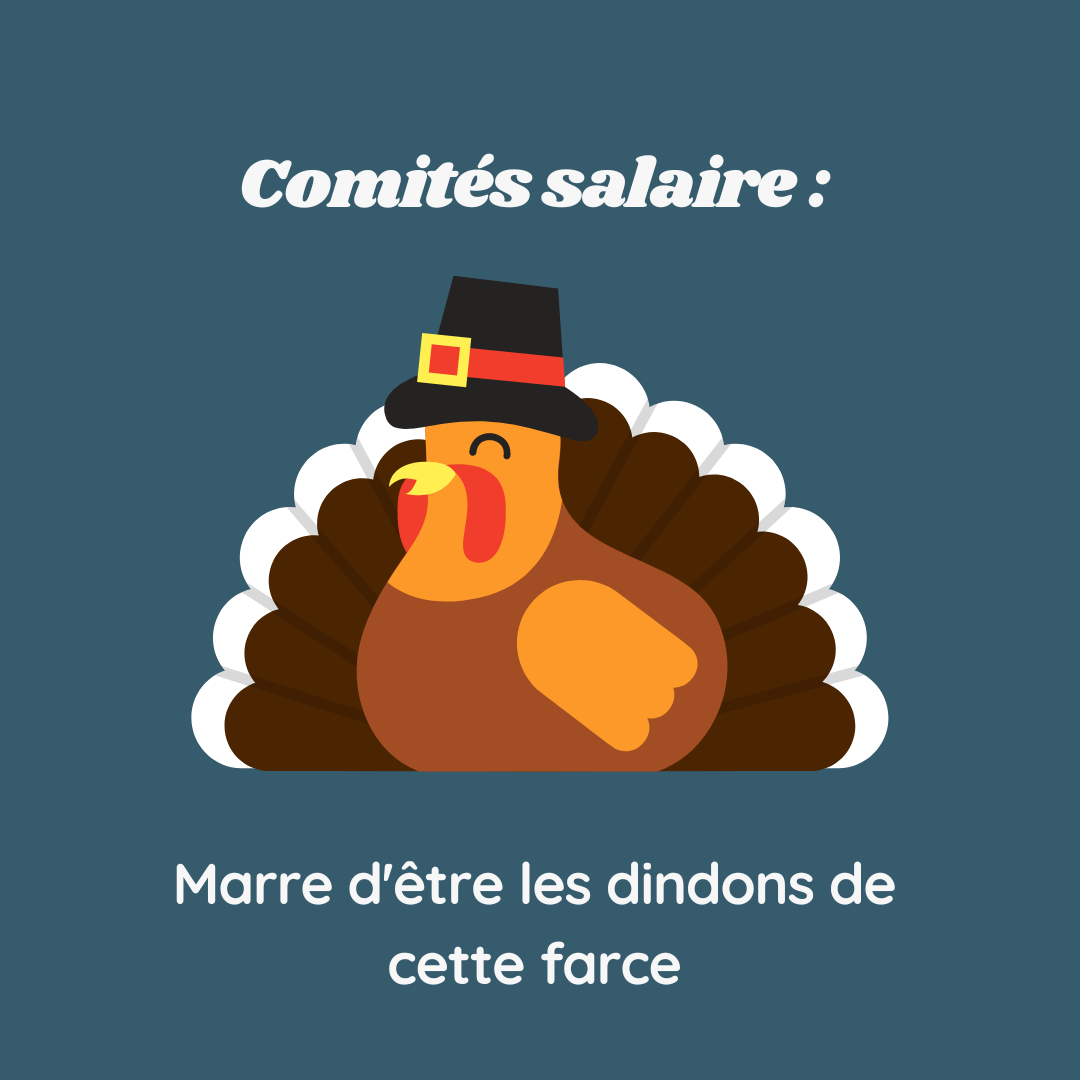 COMITÉS SALAIRE 2023 : les dindons de la farce - CFDT FTV