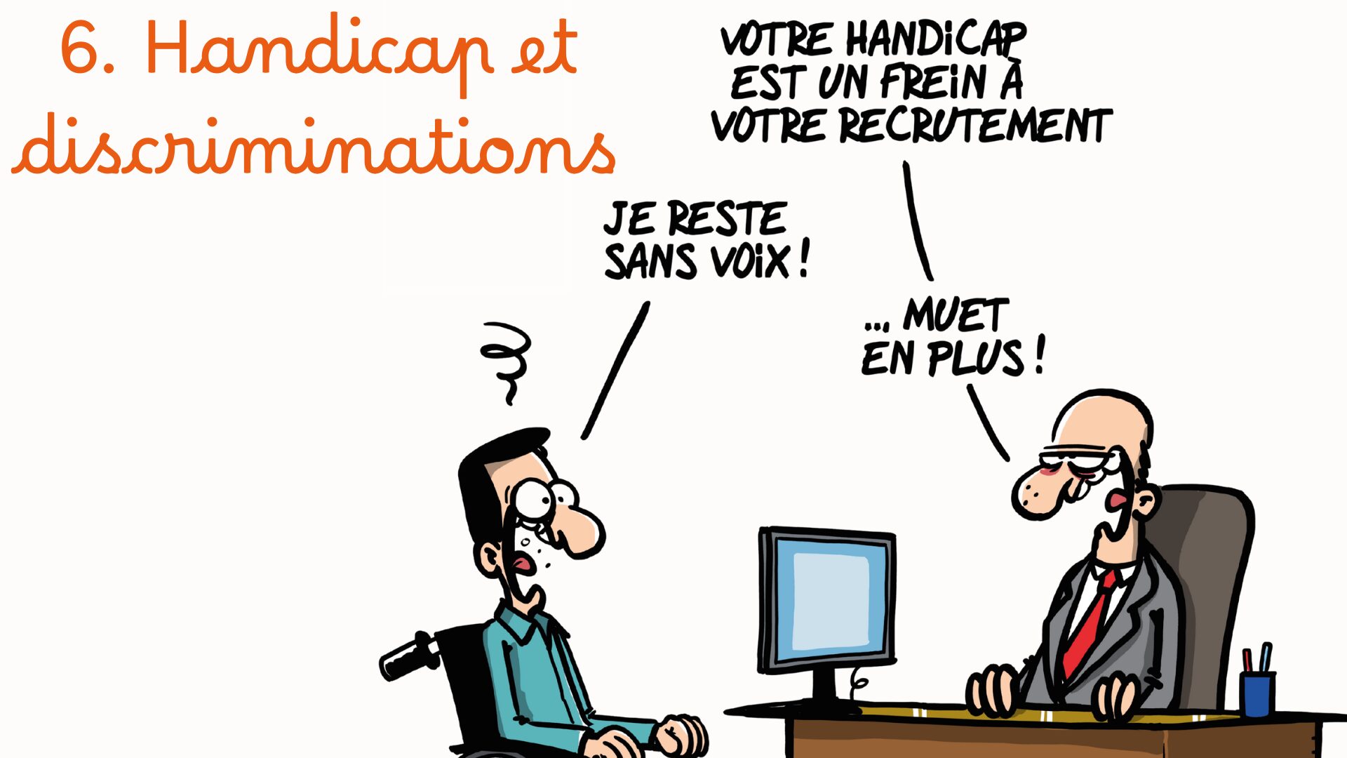 FICHE PRATIQUE N°6 : HANDICAP ET DISCRIMINATIONS - CFDT FTV